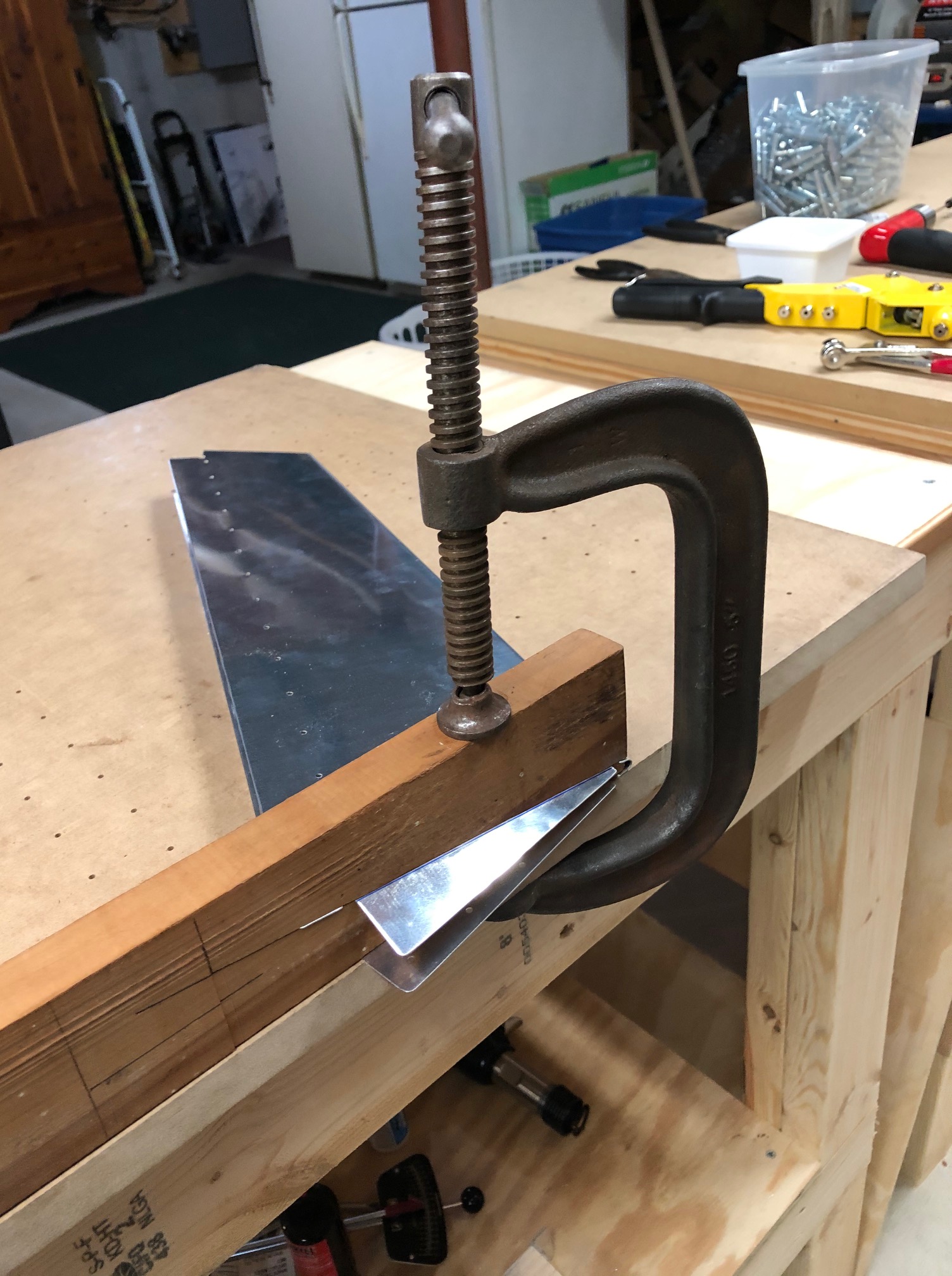 Elevator Trim Tab Prep – Ted's RV-7 Build